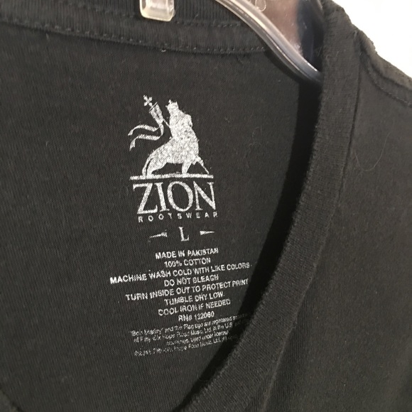 Zion Rootswear | Tops | Bob Marley Band Tee | Poshmark